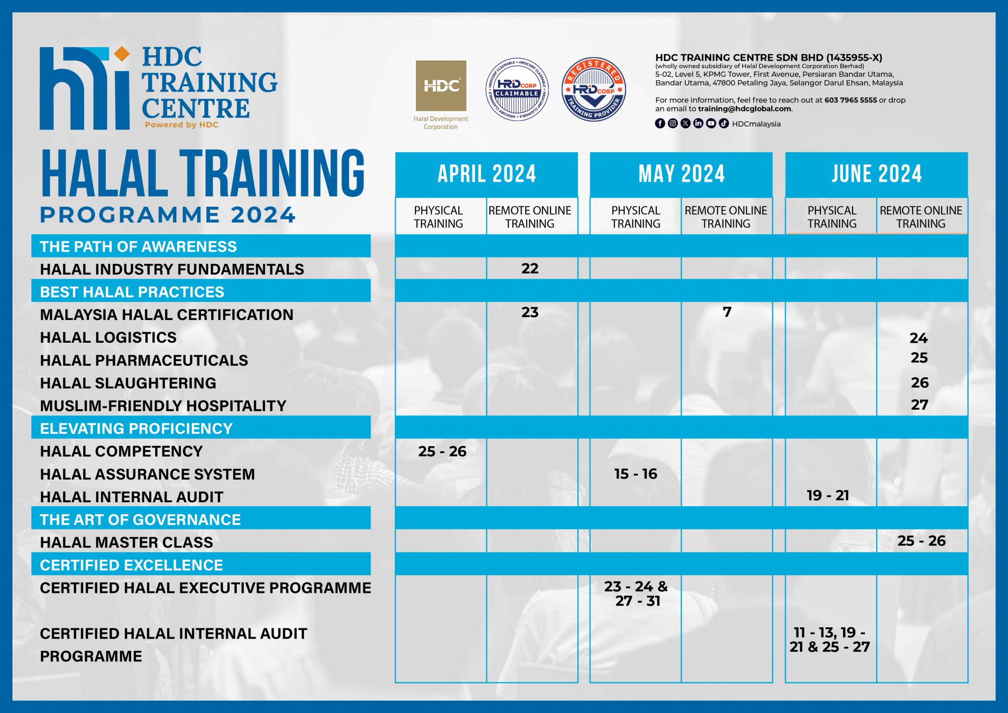 HDC Training Centre - Halal Development Corporation