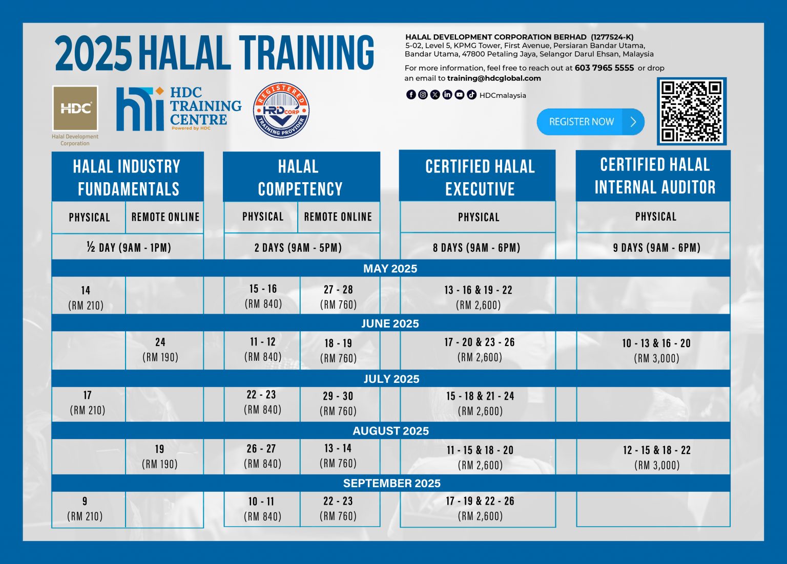 HDC Training Centre - Halal Development Corporation