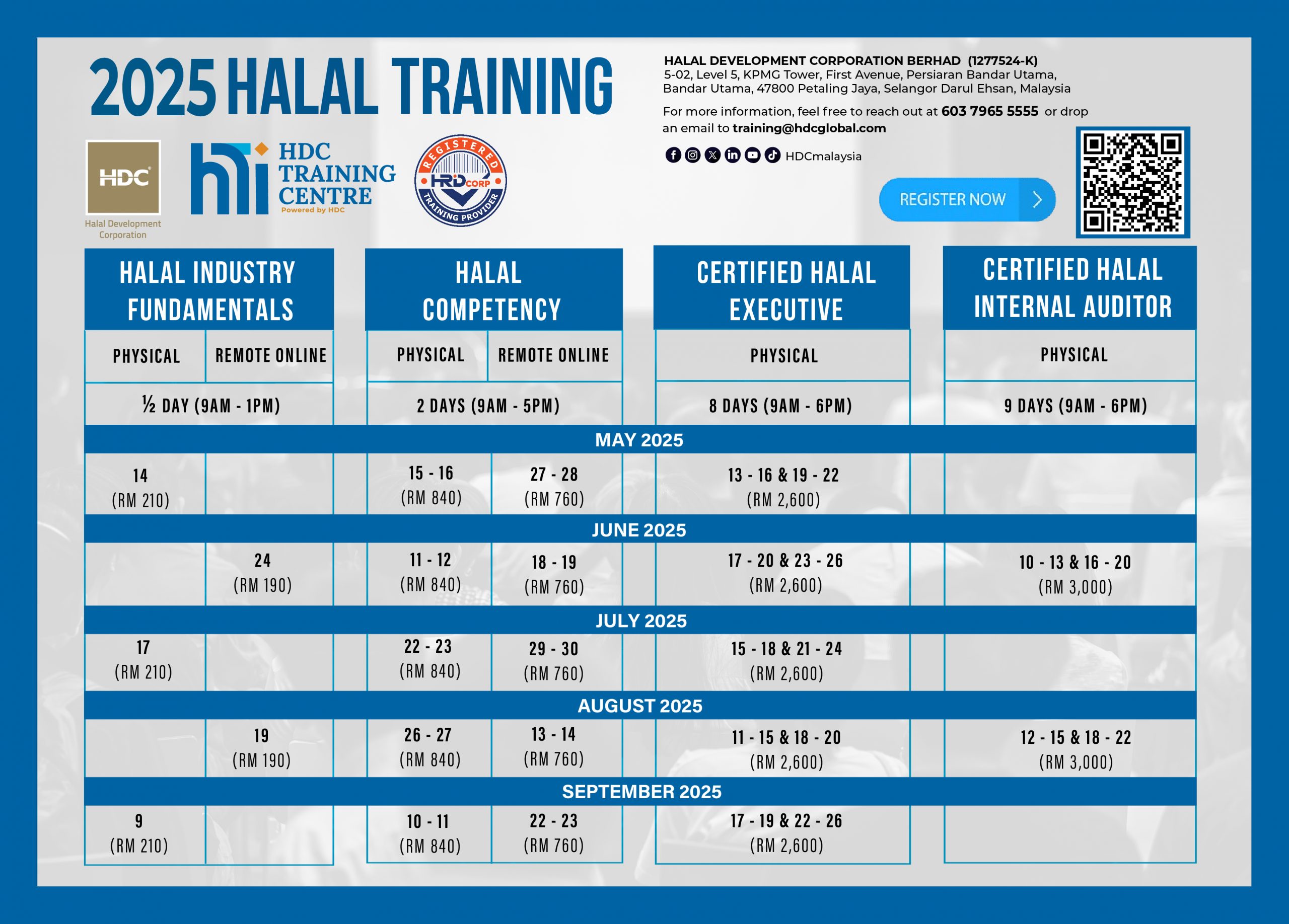 HDC Training Centre - Halal Development Corporation
