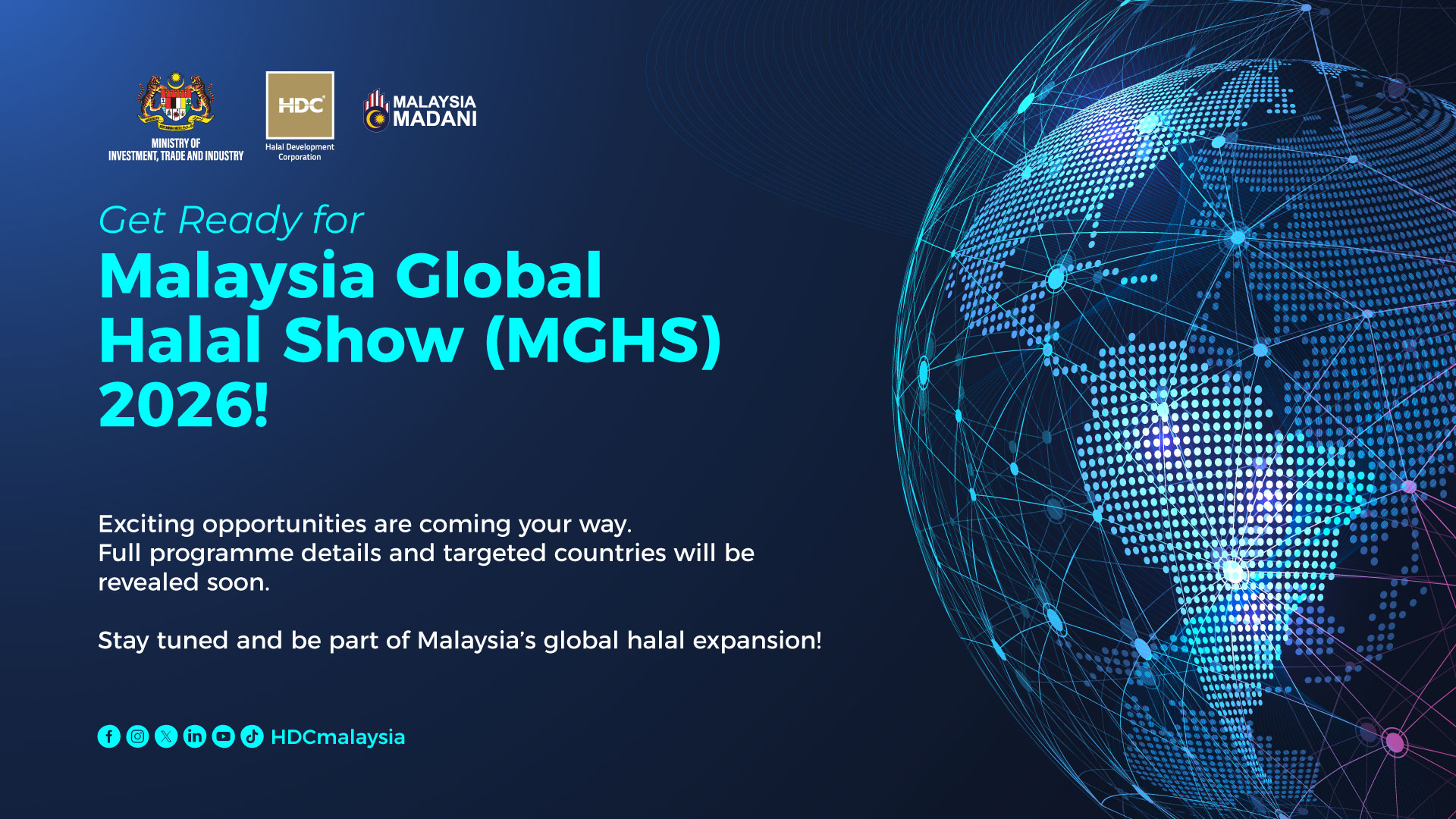 Malaysia Global Halal Show Program – Halal Development Corporation